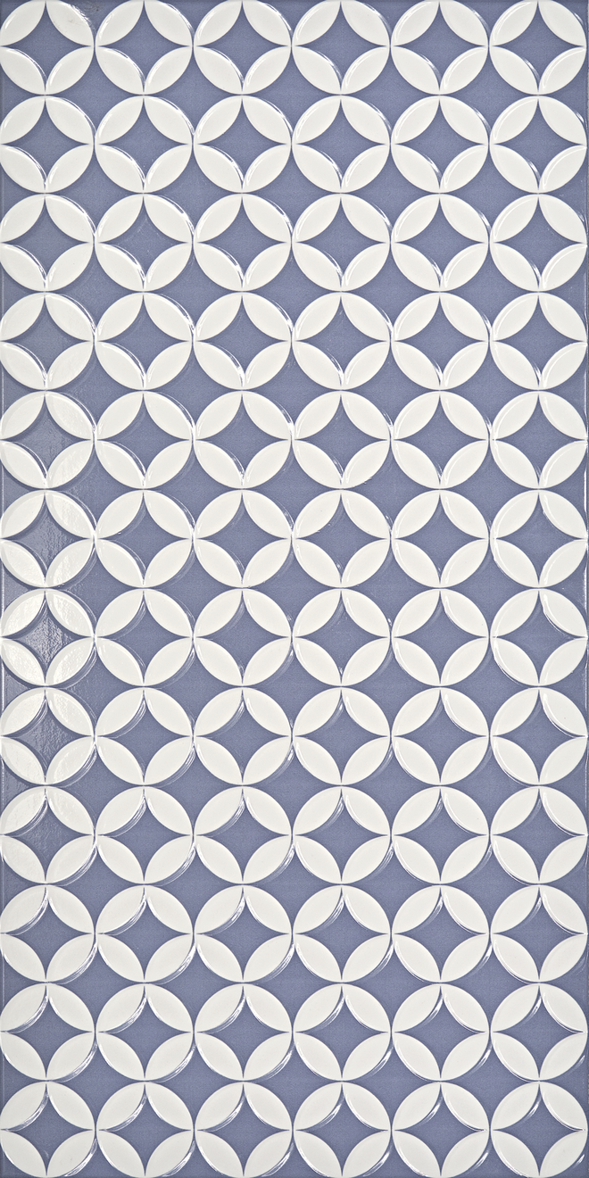 Revestimento Mandala Blu 30x60 Brilho Bold - Portobello