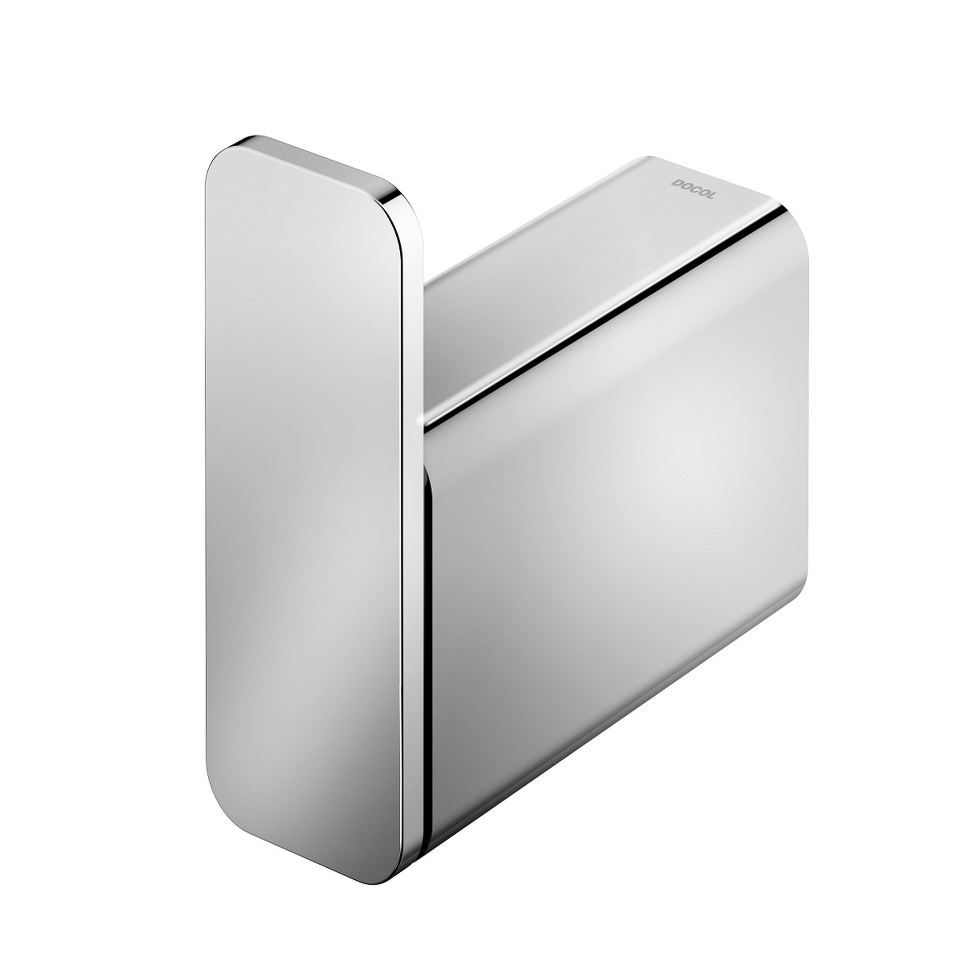 Metais | Cabide Cromado Docol Flat - Portobello