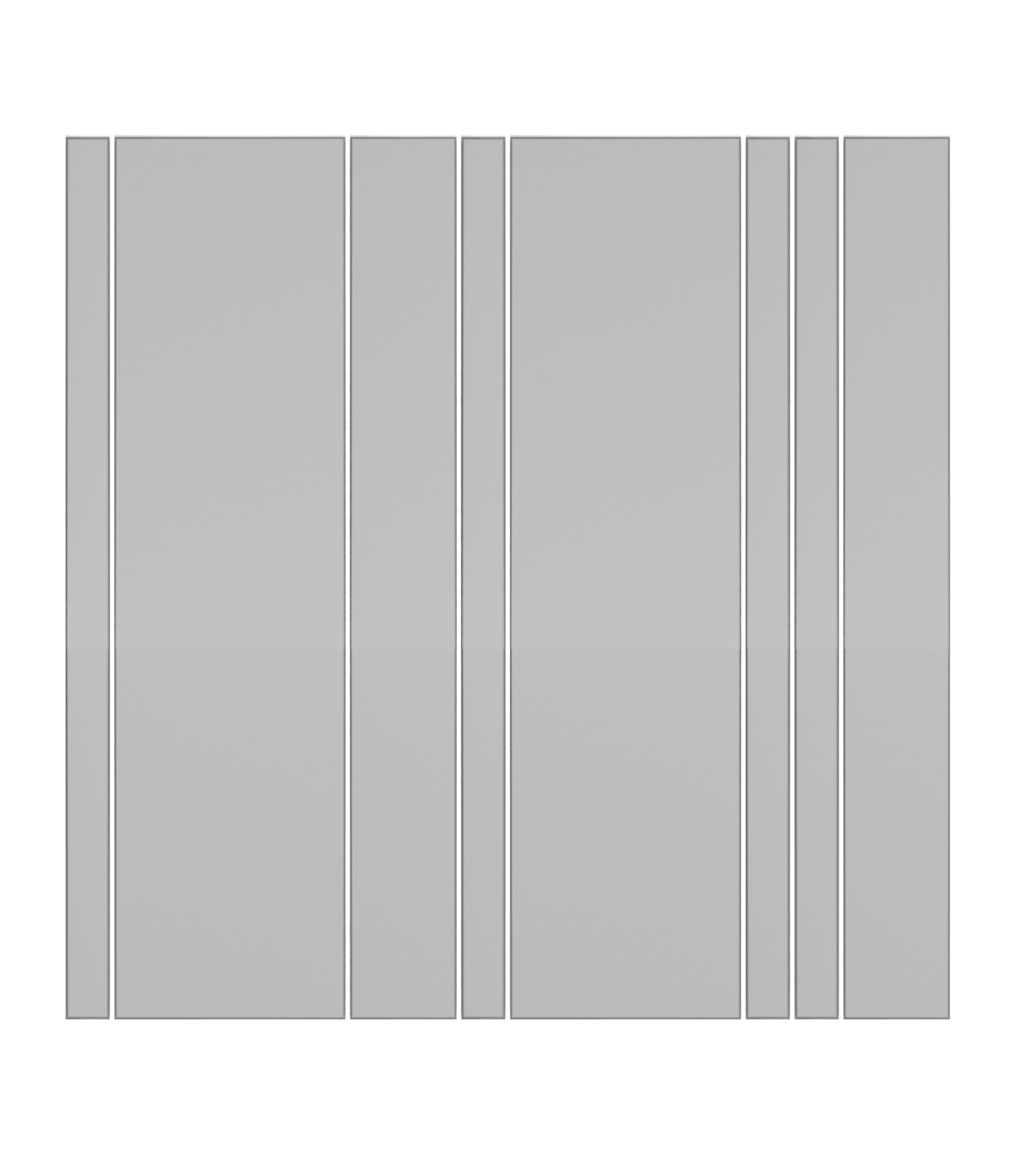 Revestimento Mos Slatted Panel Irregular 30x30 - Portobello