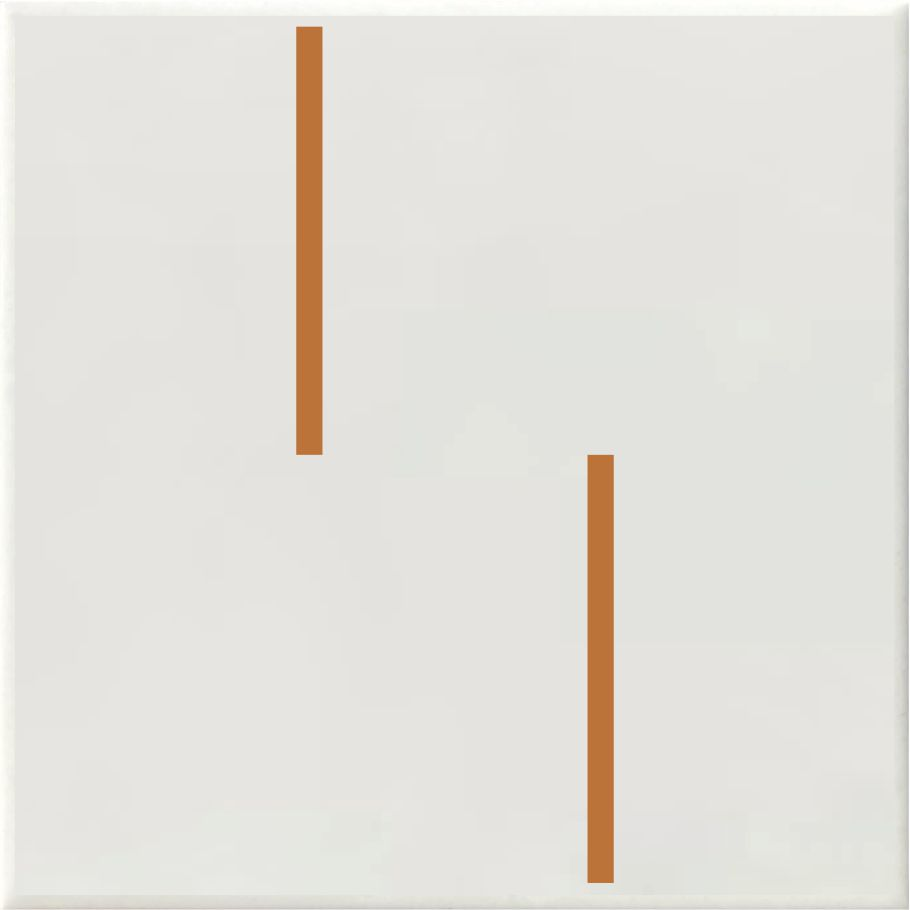 Revestimento Peppy Dash Clay 15,5x15,5 Brilho Bold - Portobello