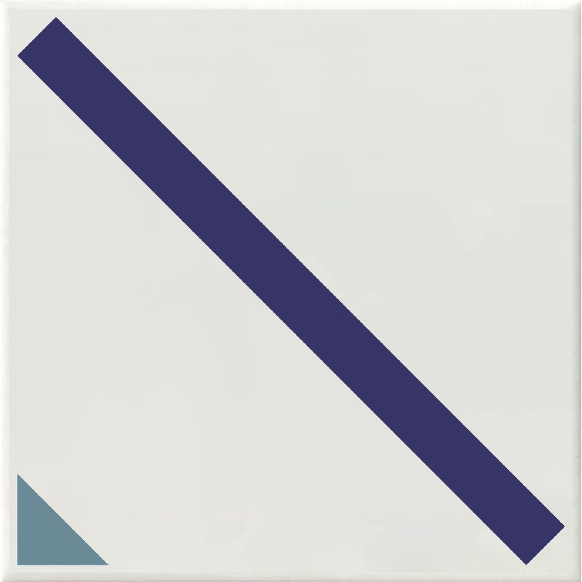 Revestimento Peppy Diagonal Cobalt Blue / Greenish Gray 15,5x15,5 ...