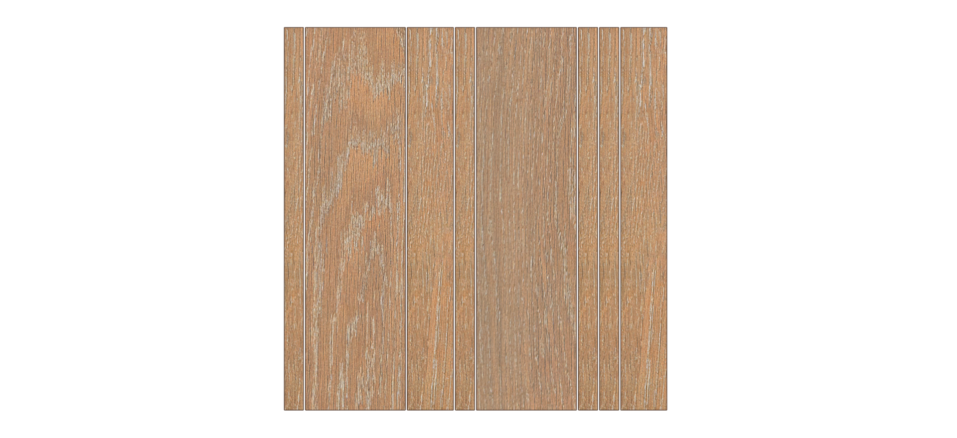 Revestimento Mos Slatted Panel Irregular Avantgarde Solaire 30x30 ...