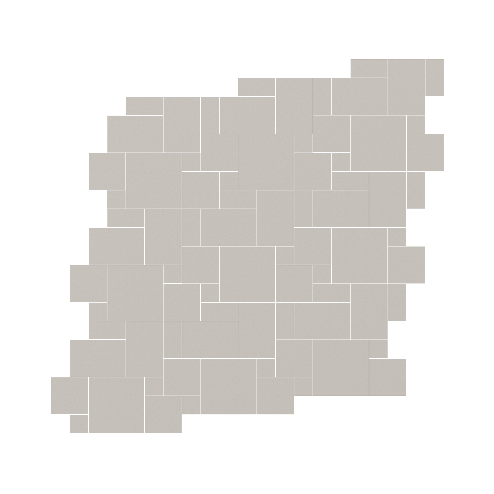 Revestimento Kit Modular Zesty Light Gray Kit - Portobello