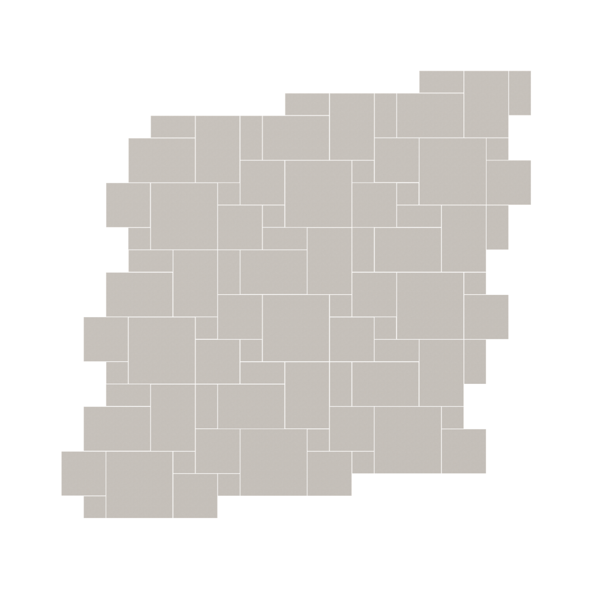 Revestimento Kit Modular Zesty Light Gray Kit - Portobello