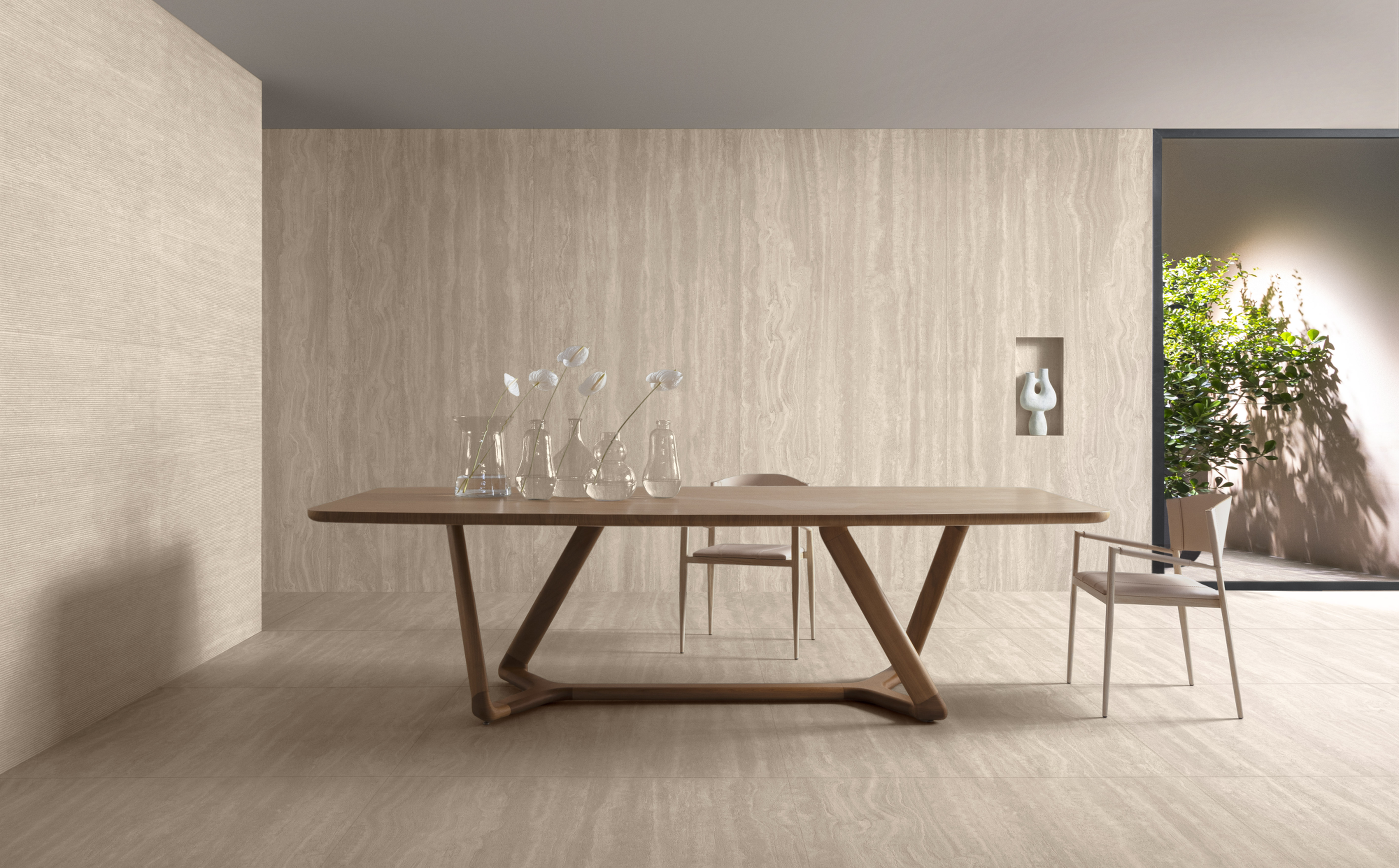 Revestimento Aeterna Avorio st 120x120 Natural Retificado - Portobello