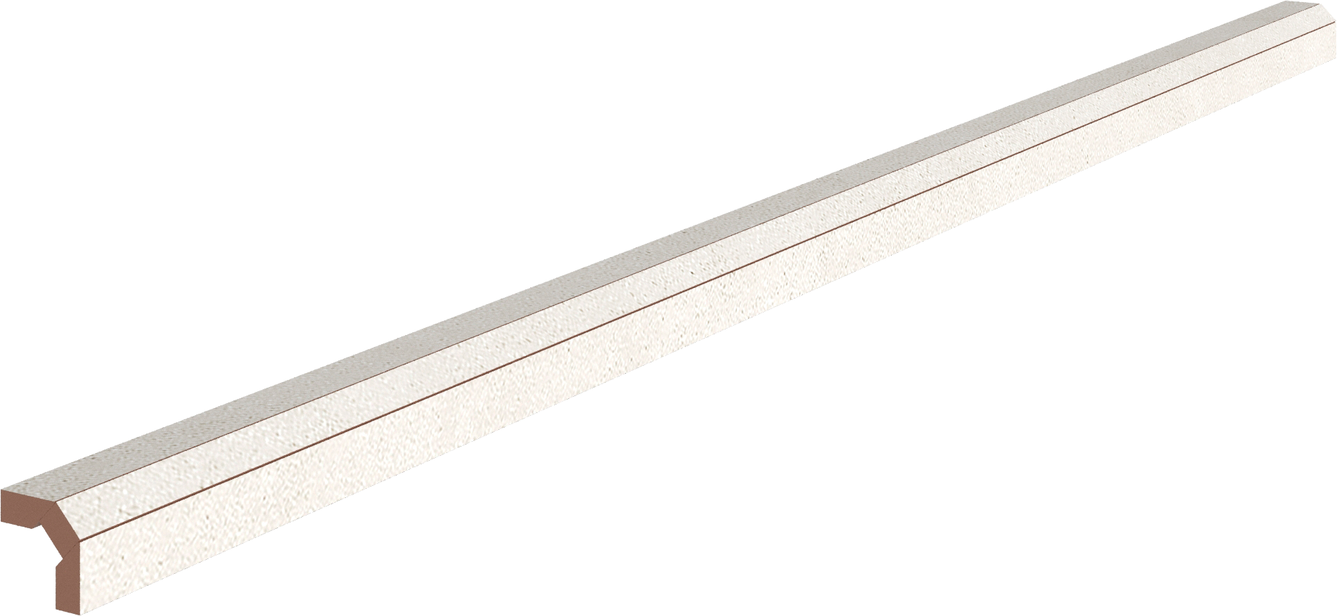 Revestimiento Borda Mini Hit Off White 04x90 Externo Retificado ...